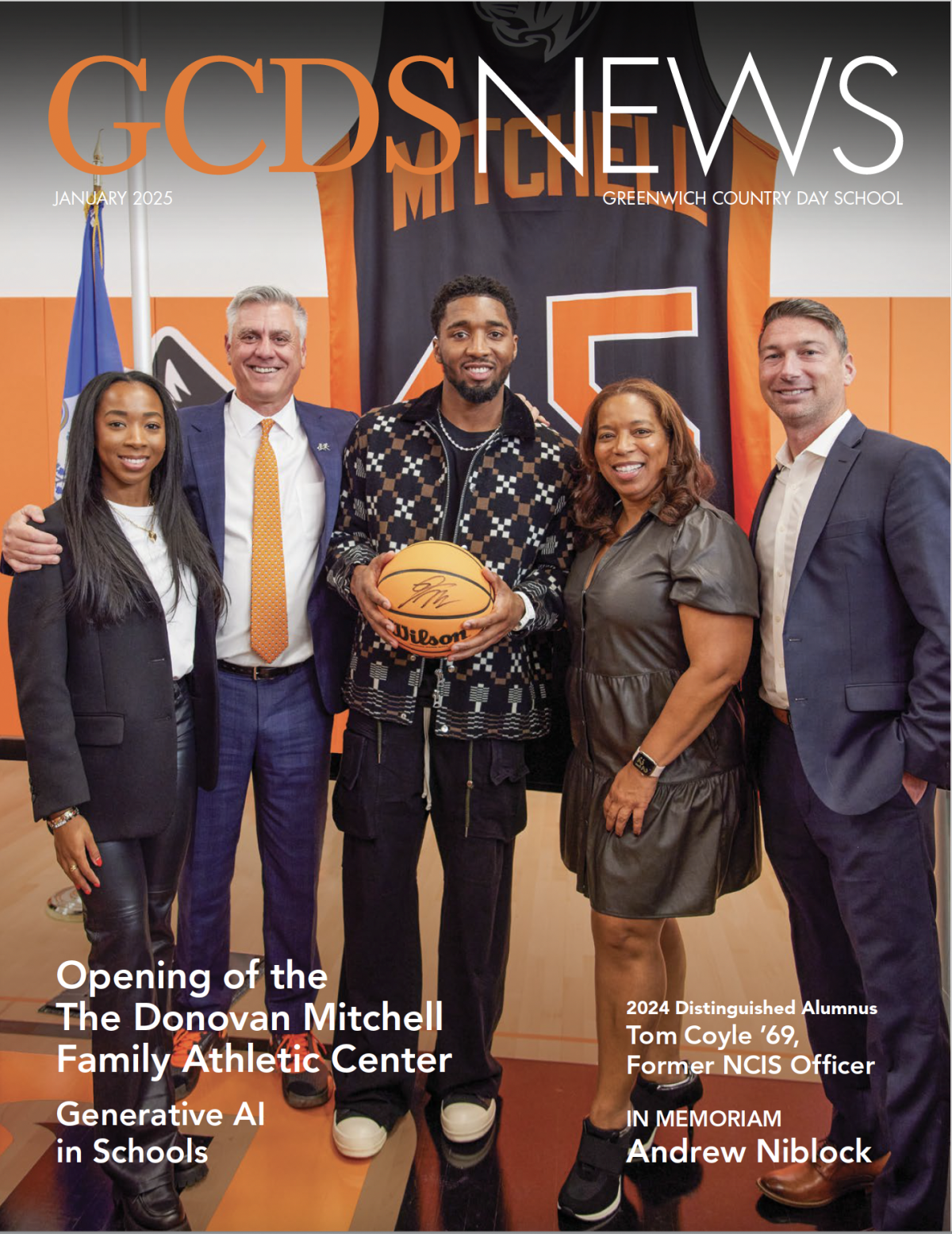 NBA ALL-STAR DONOVAN MITCHELL JR. ’12 Inaugurates New Athletic Center ...