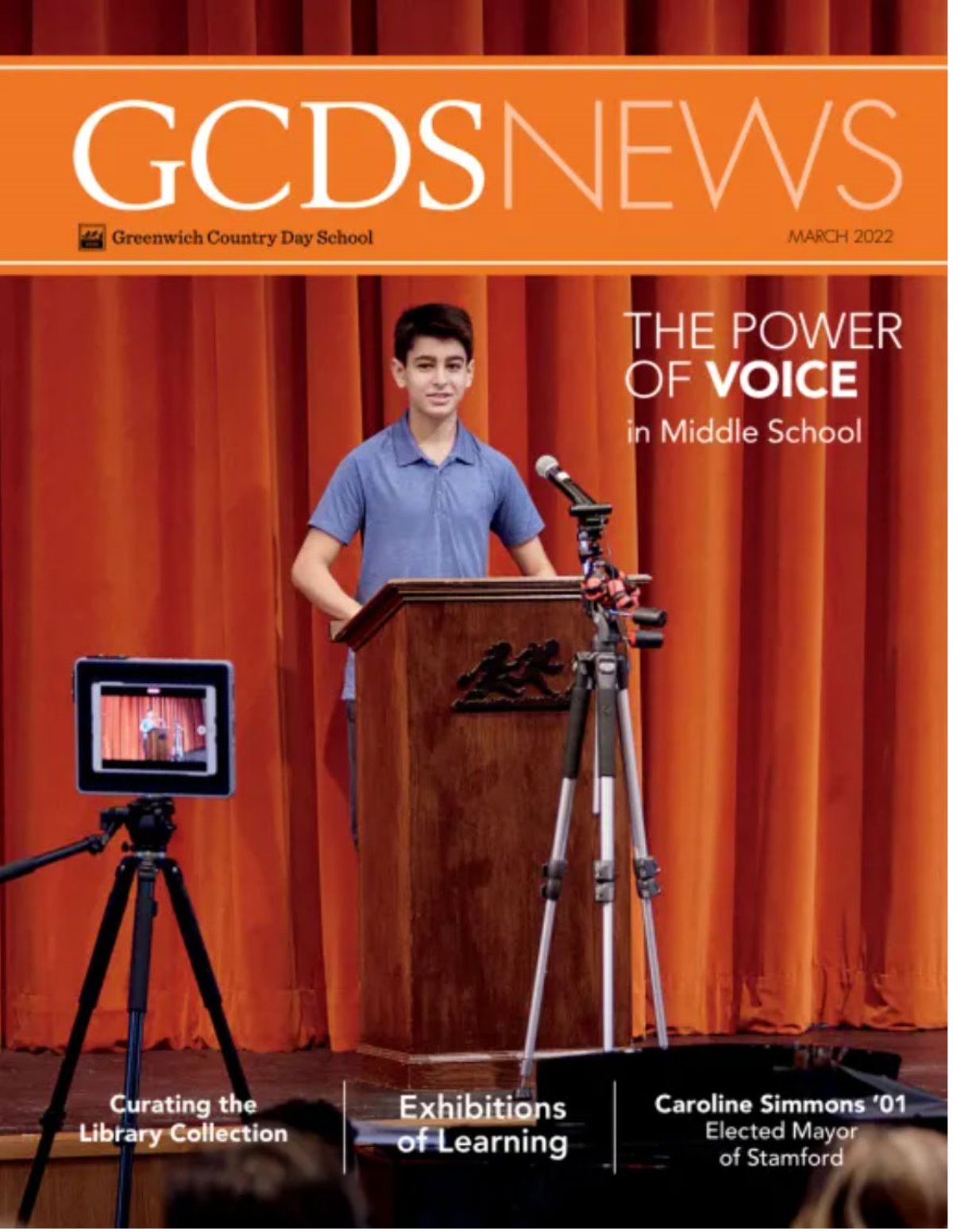 The power of voice in middle school | News | Greenwich Country Day School